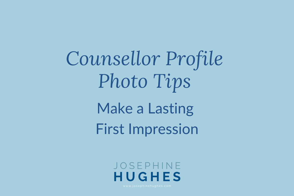 Counsellor Profile Photo Tips: Make a Lasting First Impression ...